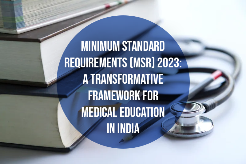 MINIMUM STANDARD REQUIREMENTS (MSR) 2023: A TRANSFORMATIVE FRAMEWORK ...